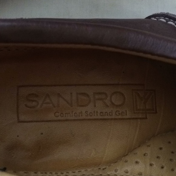 Sandro | Shoes | Sandro Leather Uppers Rubber Soles Shoe | Poshmark